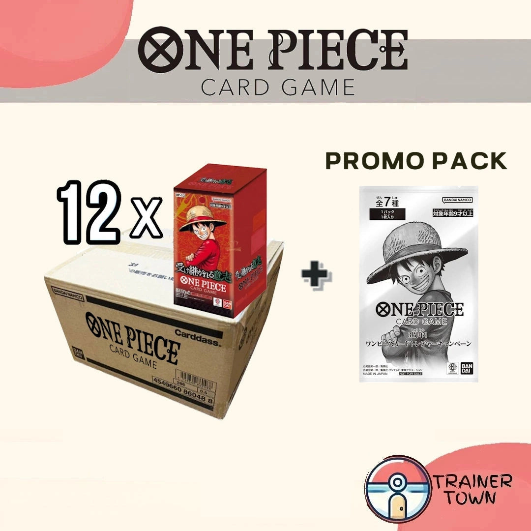 One Piece - TCG - [OP-13] Booster Box Sealed Case [Japanese] – Trainer Town