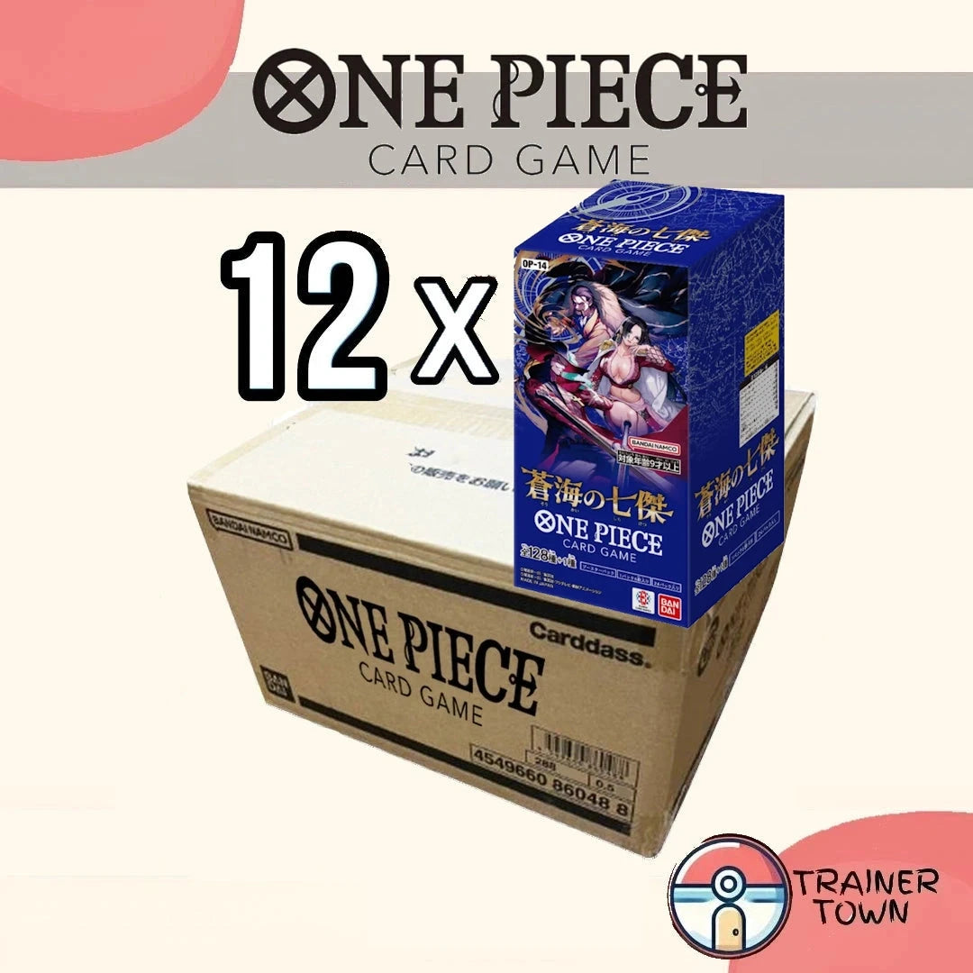 One Piece - TCG - [OP-14] Booster Box Case [Japanese] – Trainer Town